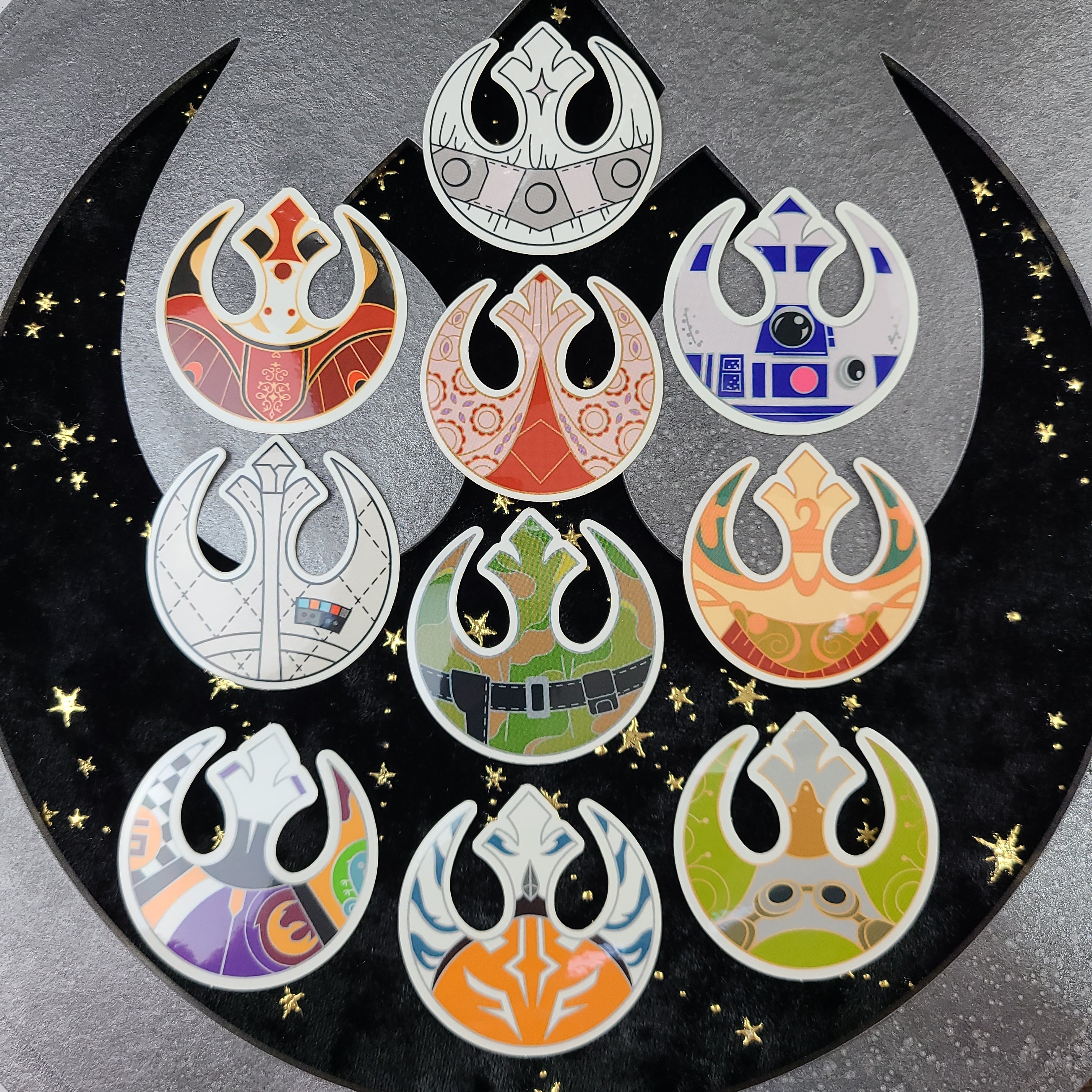 Rebel Character Stickers – Rebelgrace Shop